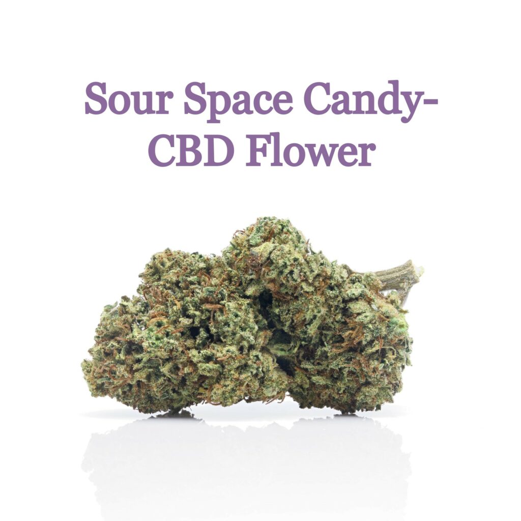 CBG+CBD Sour Space Candy Flower - Hemp Blend for Wellness & Relaxation