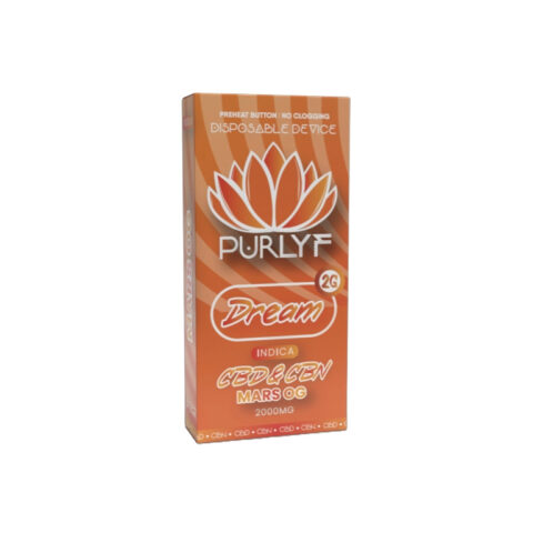 2000mg Targeted Disposable CBD Vape Pens by Purlyf